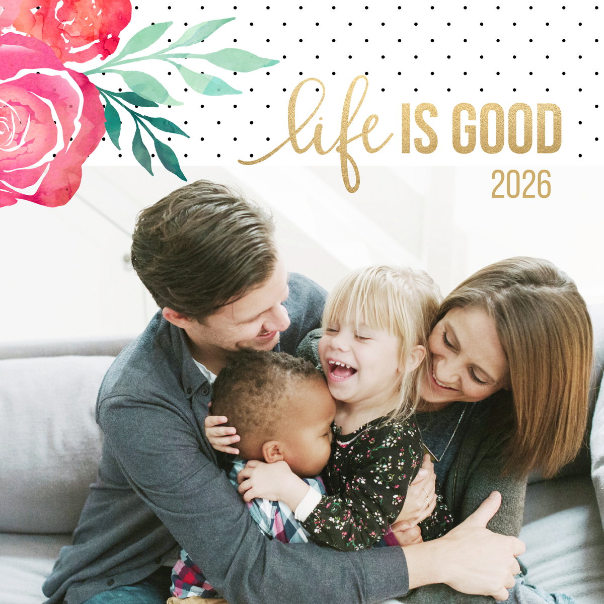 Everyday Bright Floral - Custom Calendars