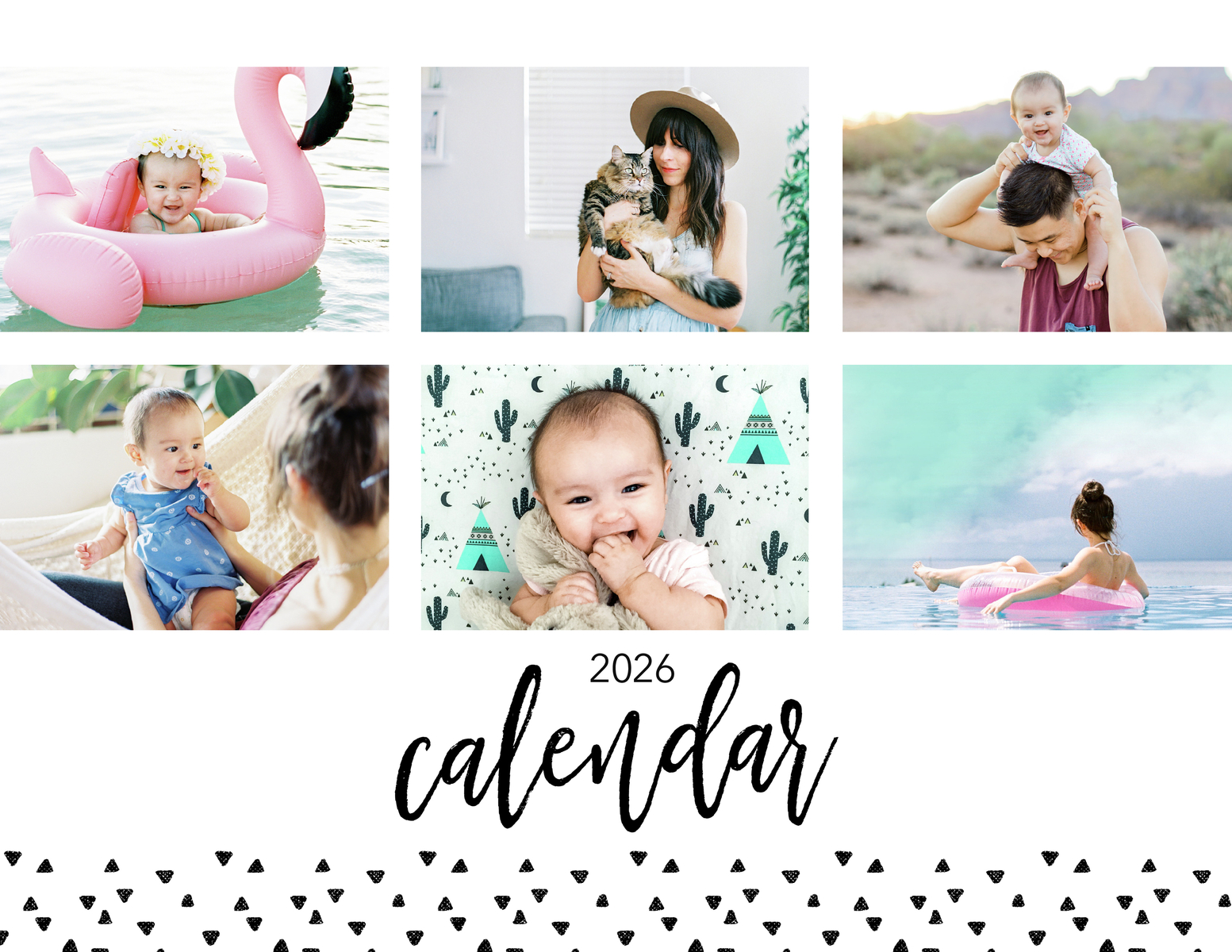 Minimalist Year in Review - Custom Calendars