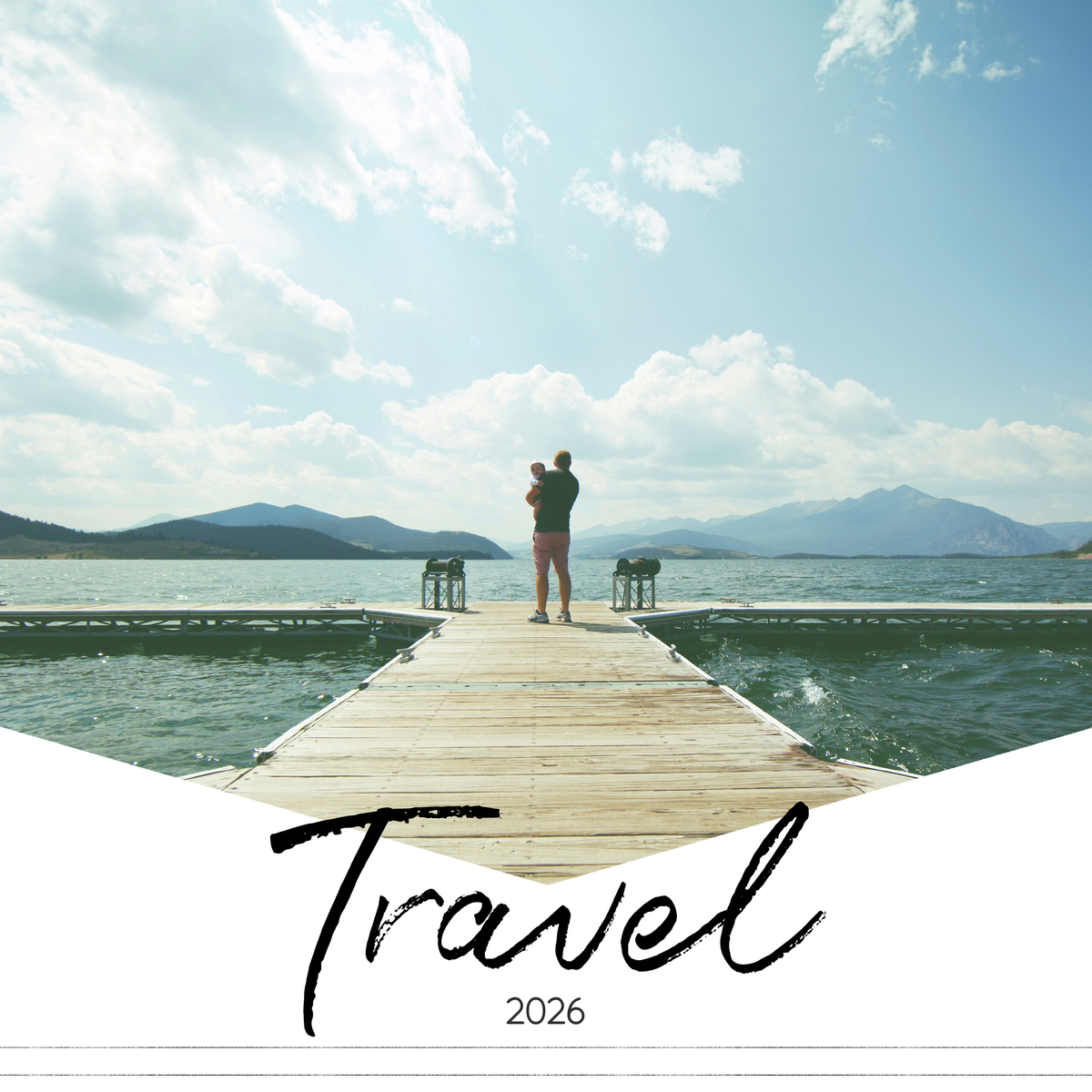 Modern Travels Calendar - Custom Calendars