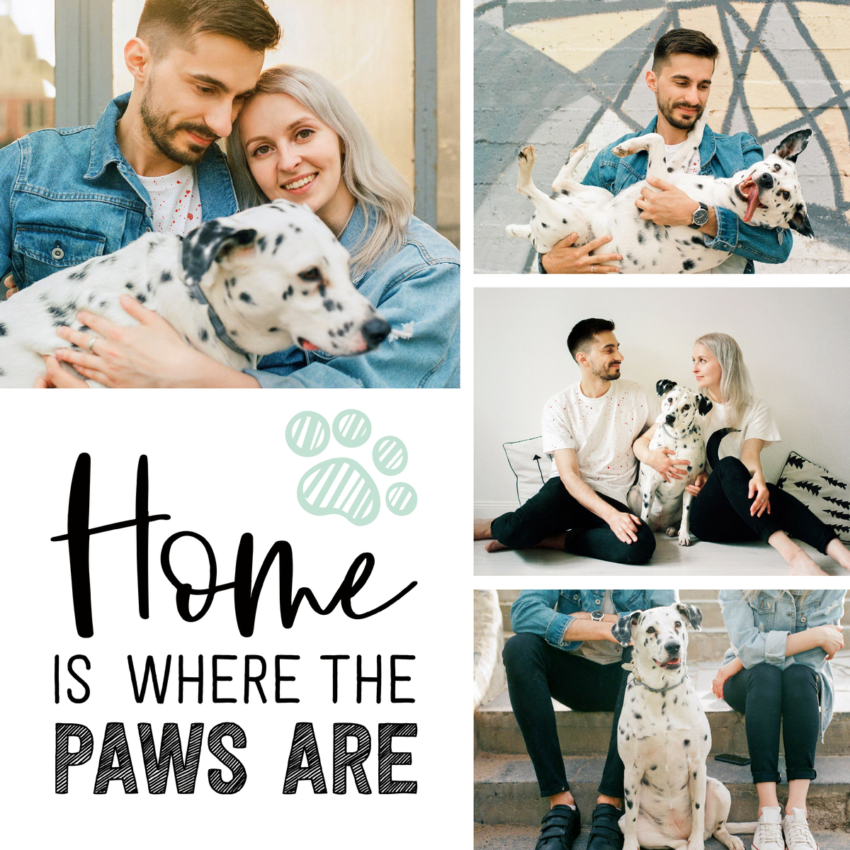 Illustrated Pet Dog Calendar - Custom Calendars