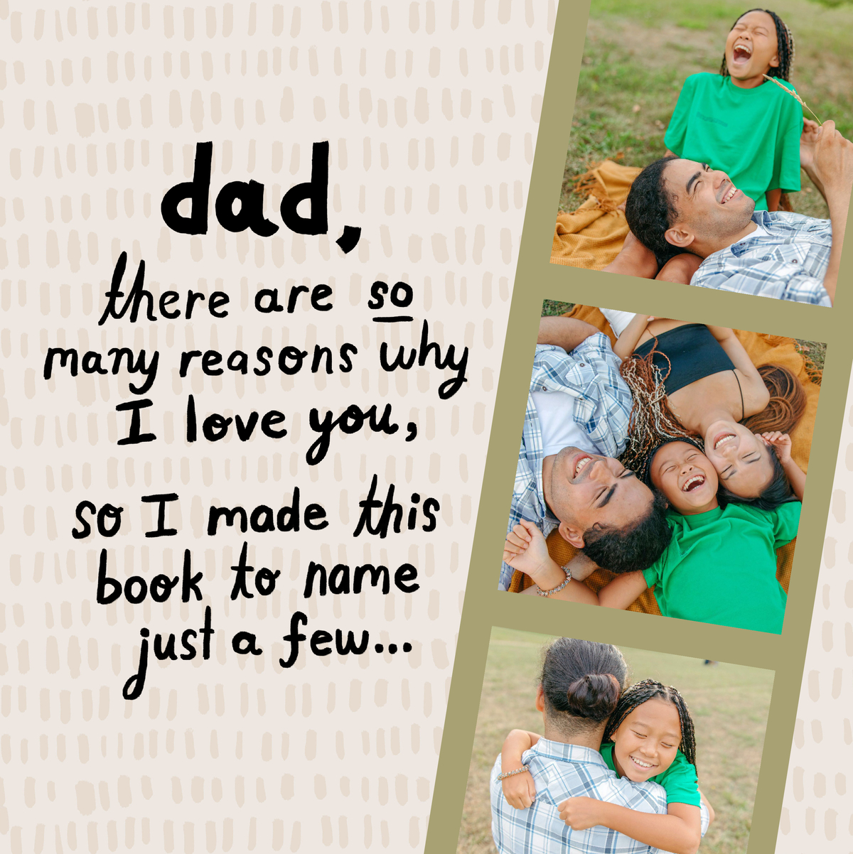 Punny Illustrated Dad Storybook - All Photo Books