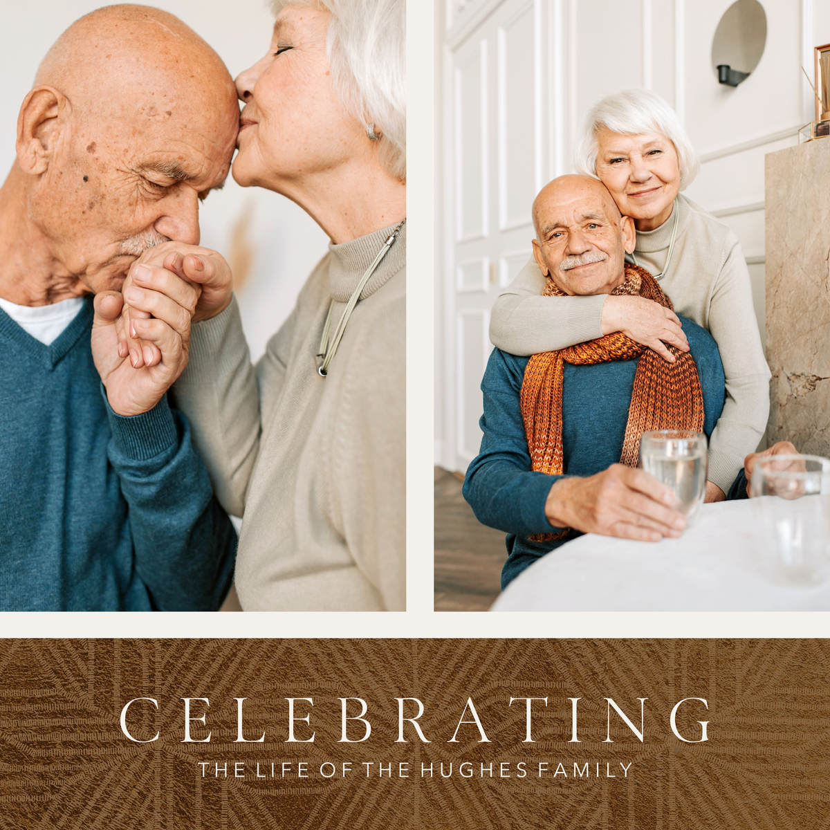 Modern Masculine Remembrance Calendar - Custom Calendars