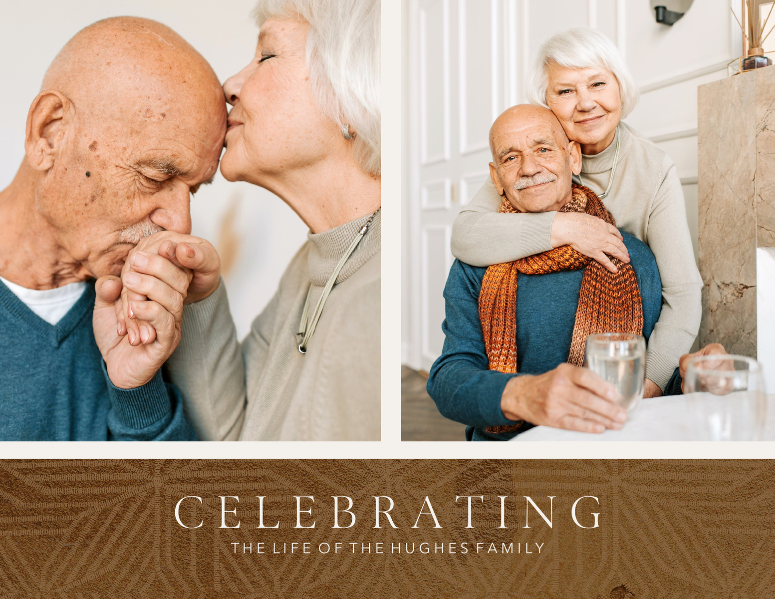 Modern Masculine Remembrance Calendar - Custom Calendars