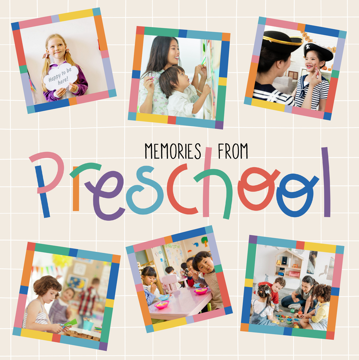 Preschool Classroom Memory Book - All Photo Books